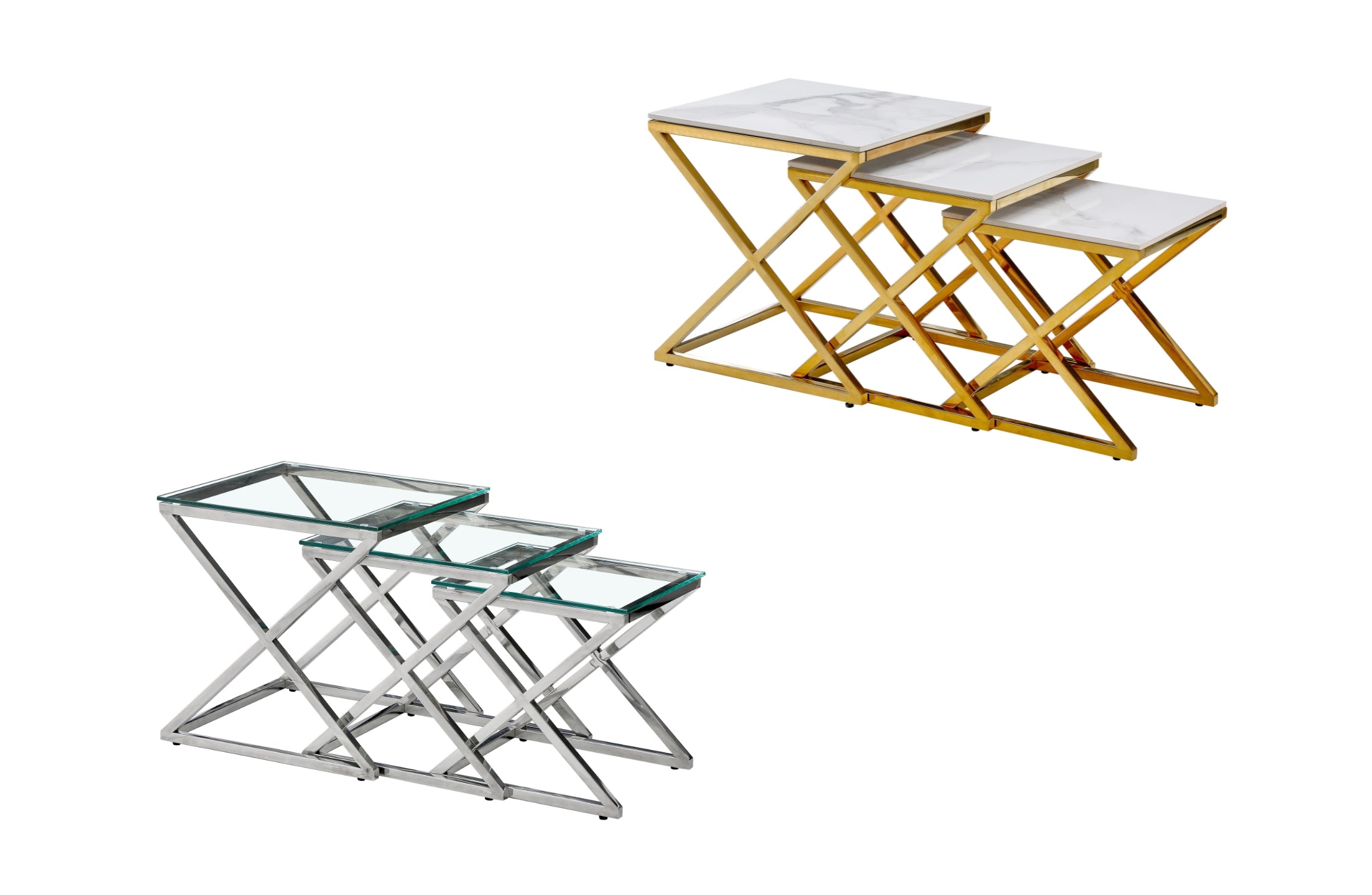 Bella Set of 3 Side Tables – Home and Building Essentials